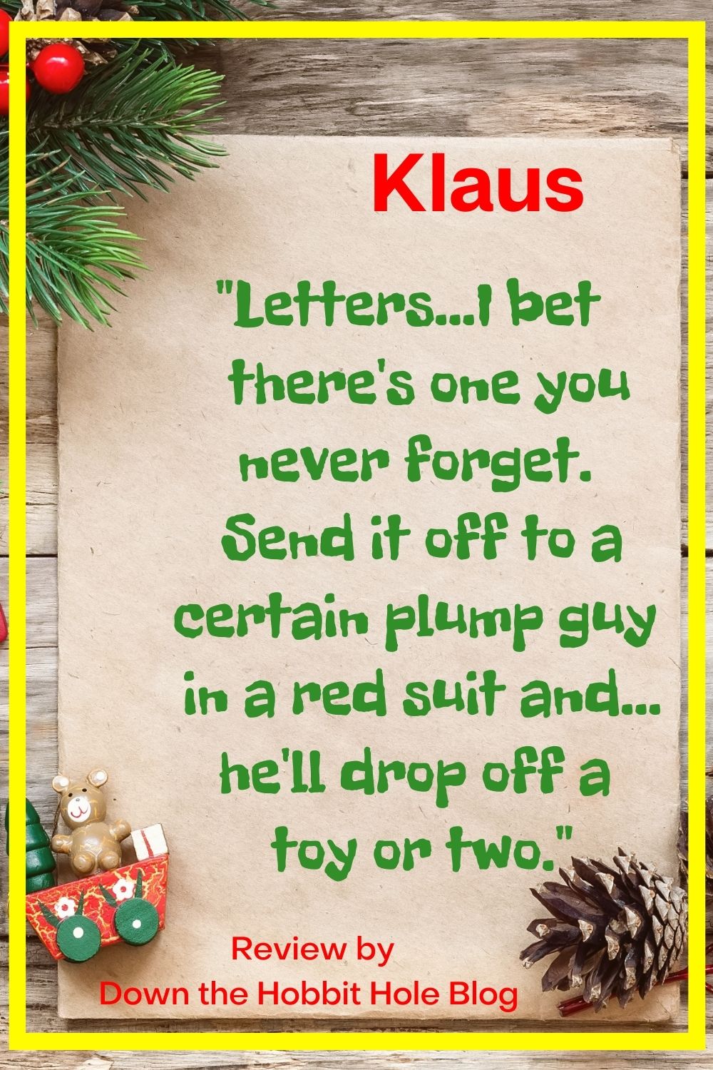 A Surprising Take on Santa: Klaus Review with Discussion Questions ...
